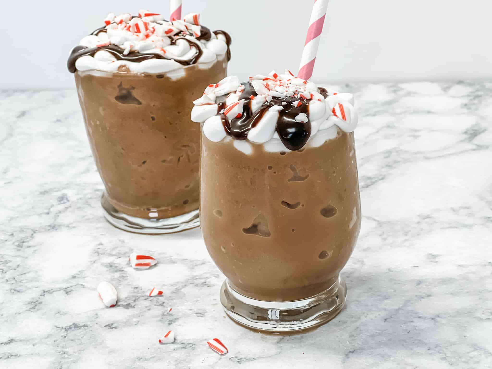 Peppermint Mocha Blended Coffee