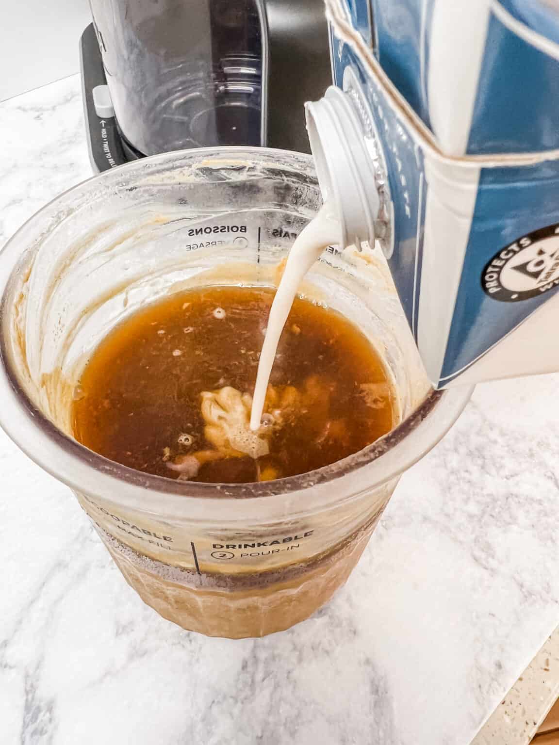 Low Carb Pumpkin Spice Creamiccino