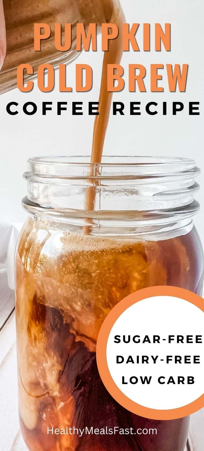 Skinny Pumpkin Cream Cold Brew